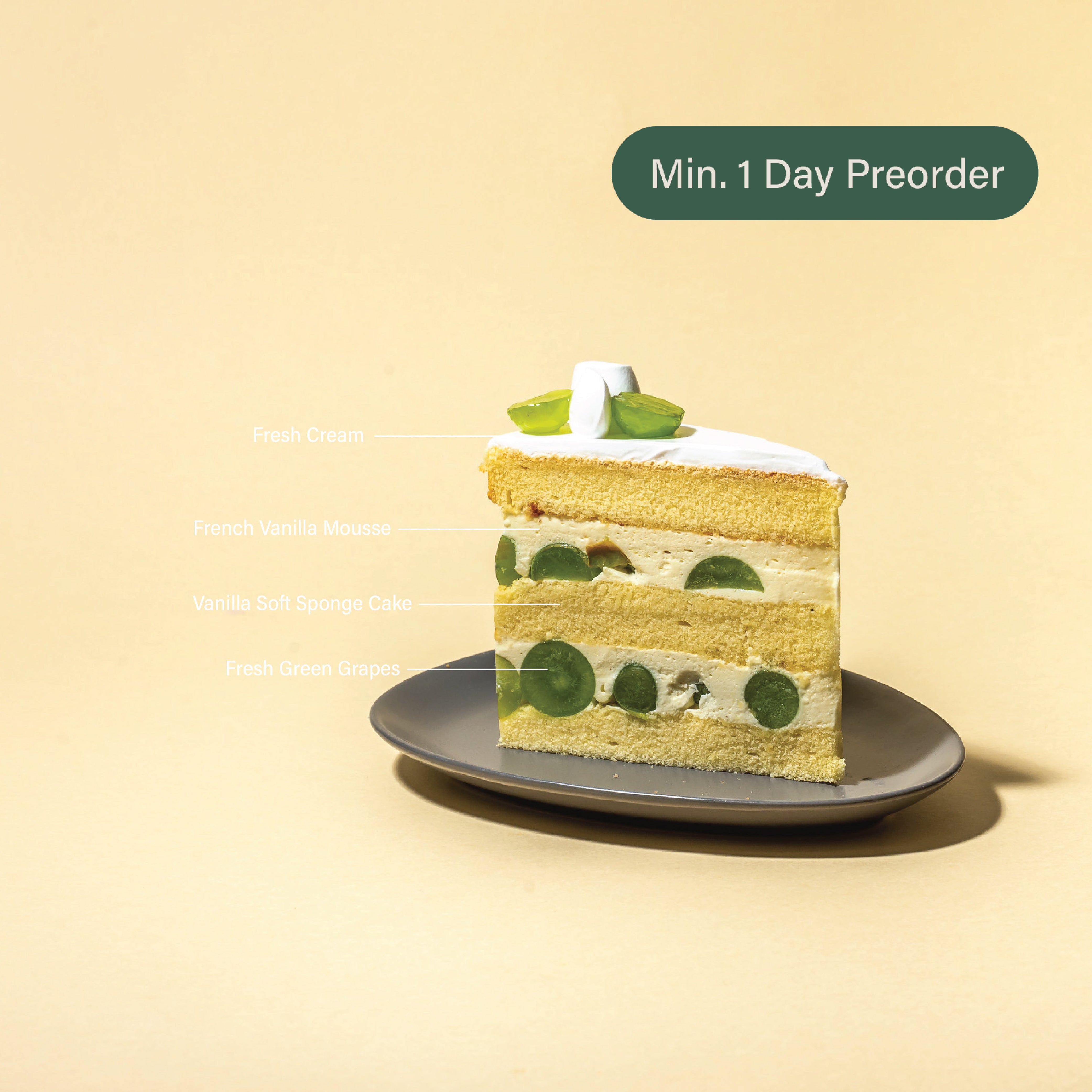 Grape Shortcake Slice | Kooky Cream – Kooky Cream Bakery