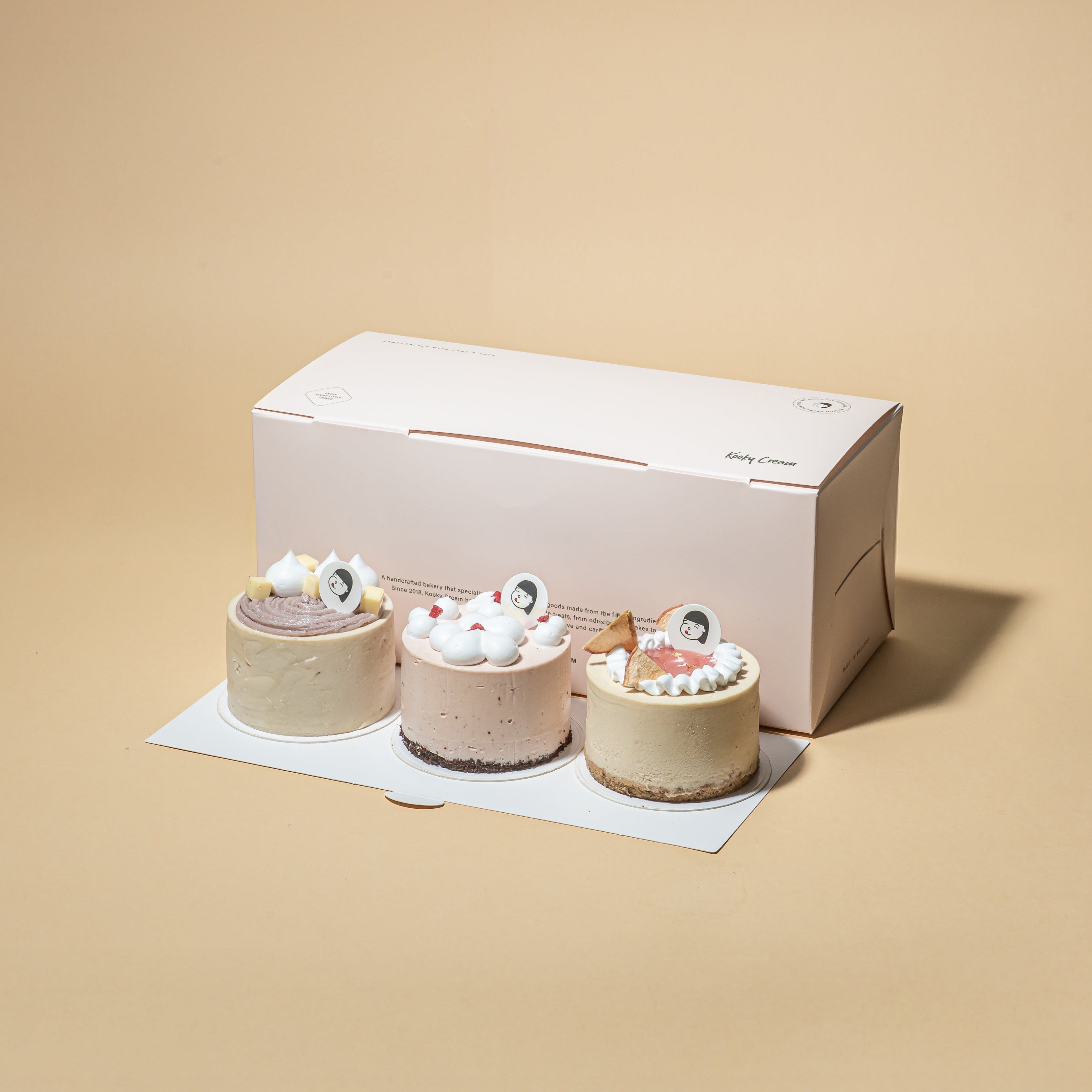 Dainty Petite Cake Trio | Kooky Cream – Kooky Cream Bakery